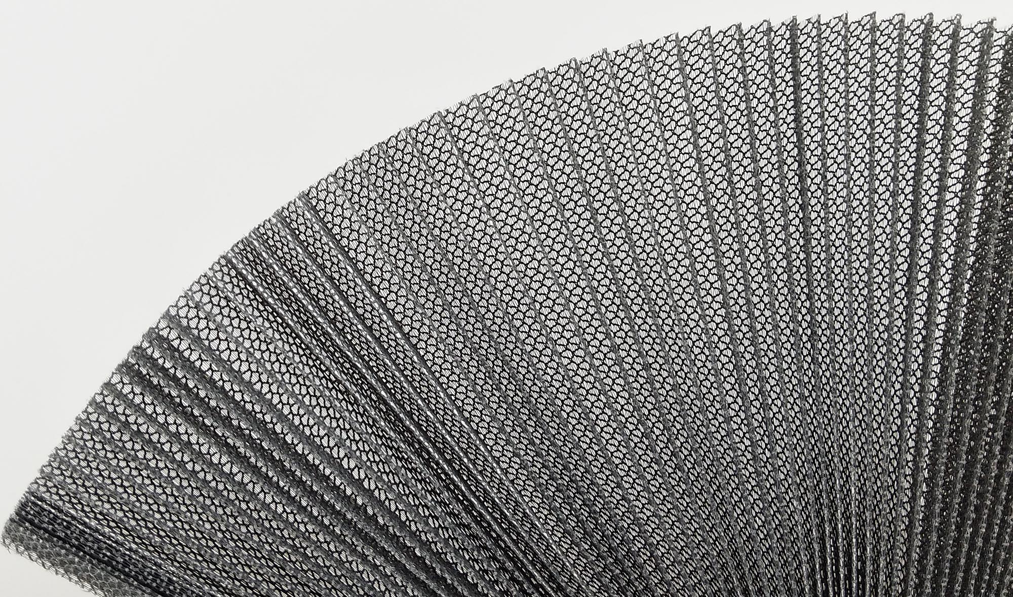 Europe Pleated Mesh/Pleated window screen/Polyester Plisse Screen ...