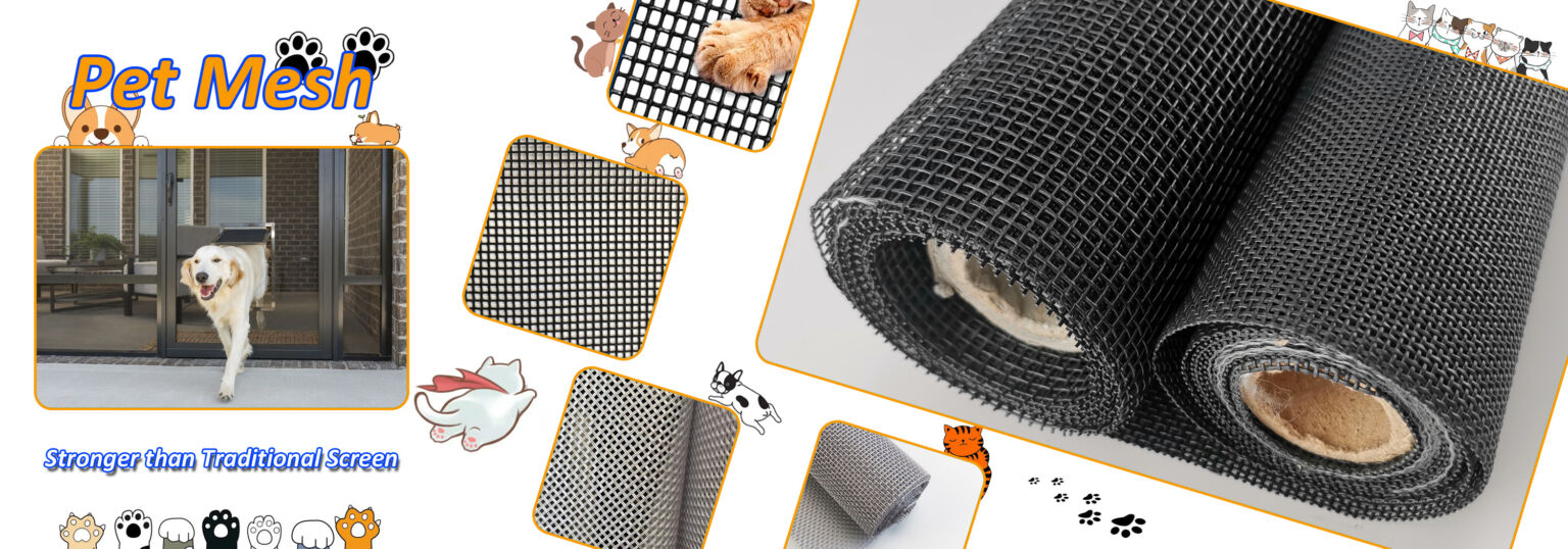 What is pet mesh made of? – Wuqiang County HuiLi Fiberglass Co., Ltd.